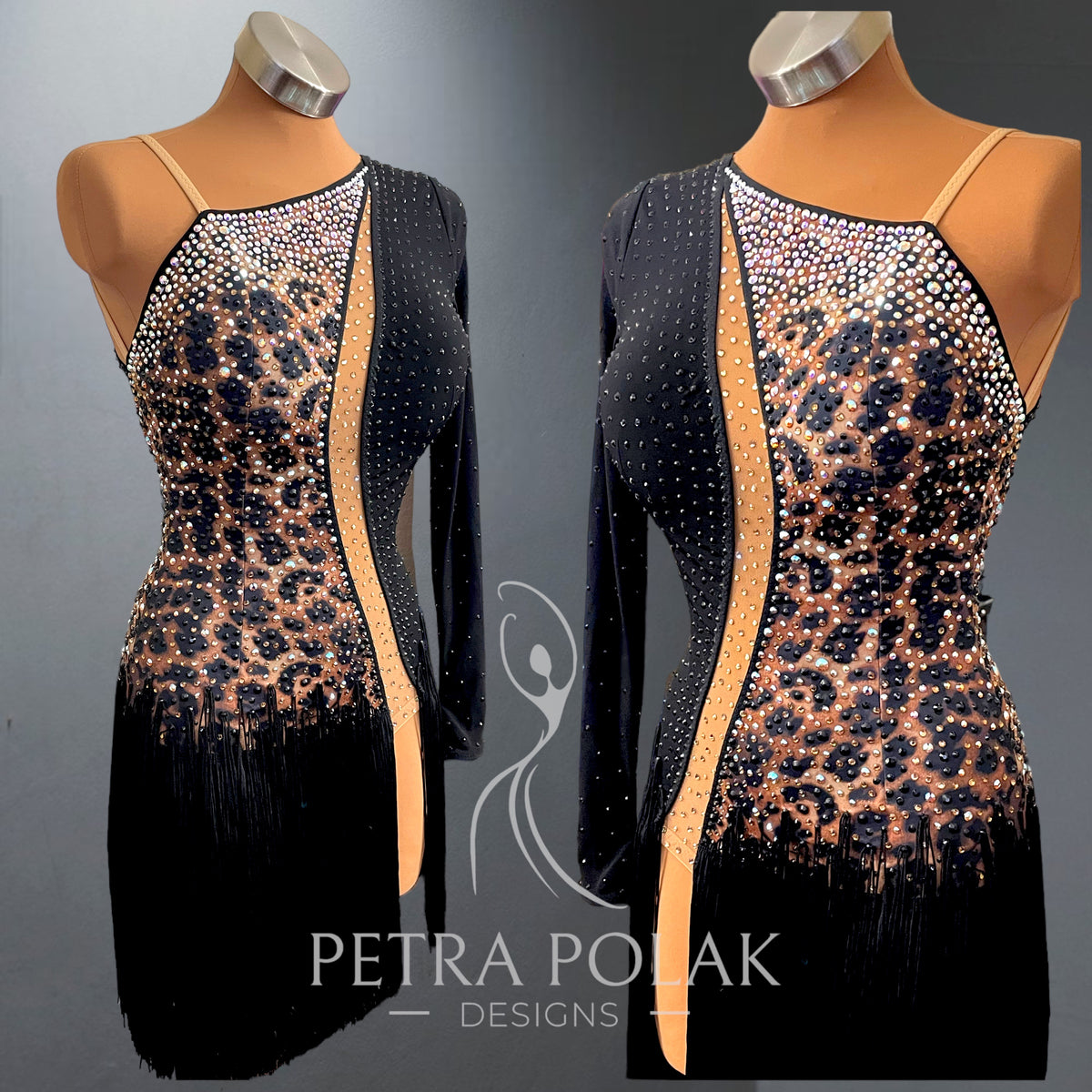 Custom Dress - Animal Print Latin – Petra Polak